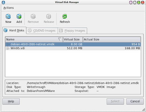 Run like Hell: Using VMWare Images with Virtualbox